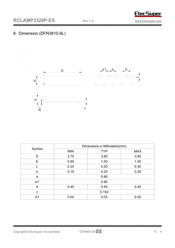 RCLAMP3328P-ES datasheet page 5