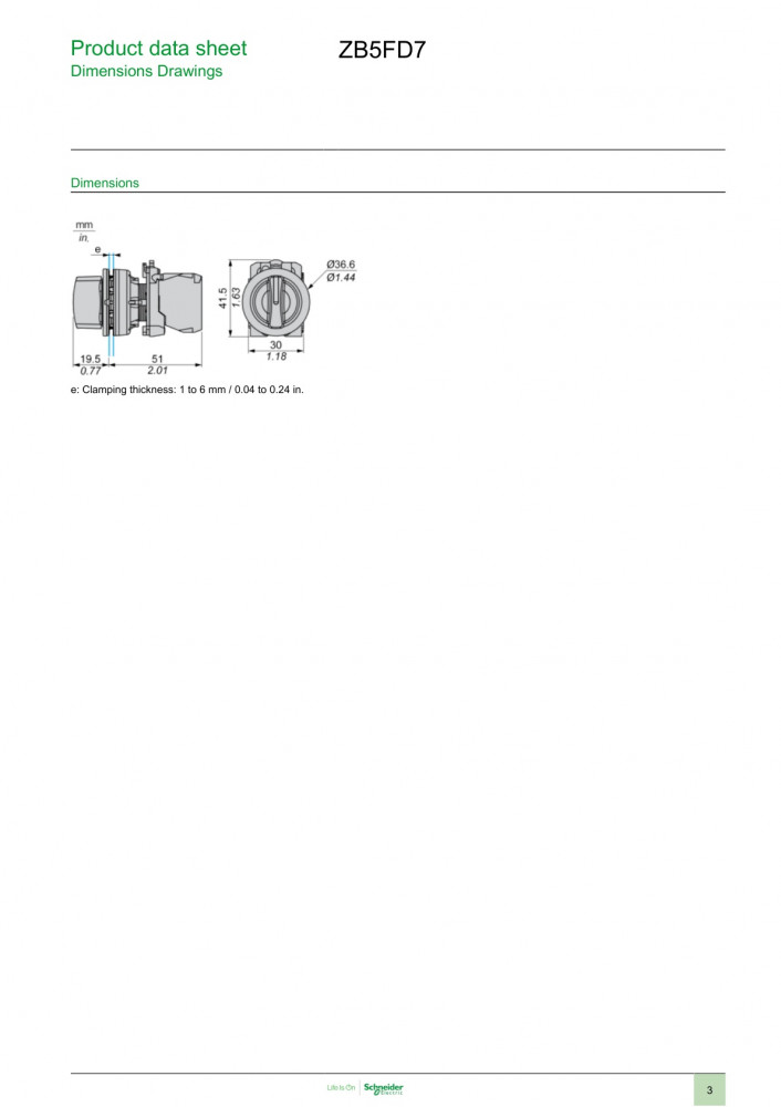 ZB5FD7 technical document page 3