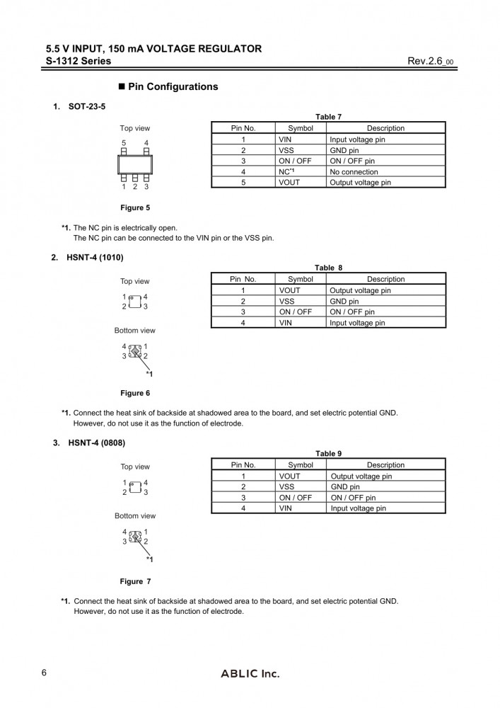 S-1312 datasheet page 6