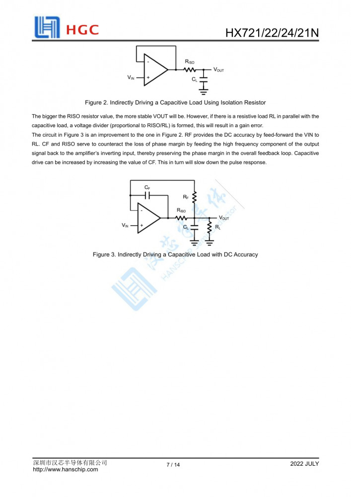 HX722IDRG datasheet page 7