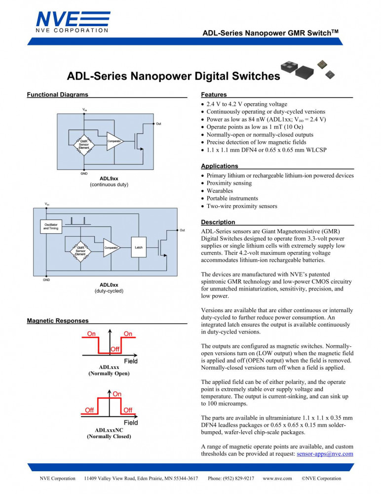 ADL-Series datasheet page 1