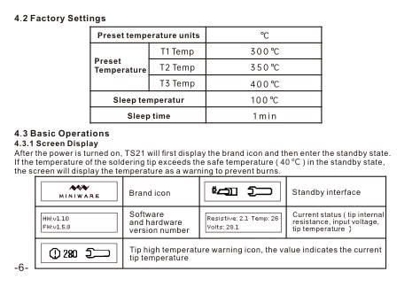 TS21 manual page 9
