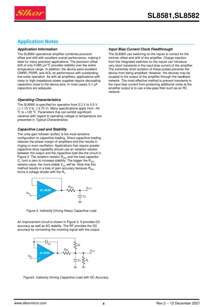 SL8582XS8 datasheet page 8