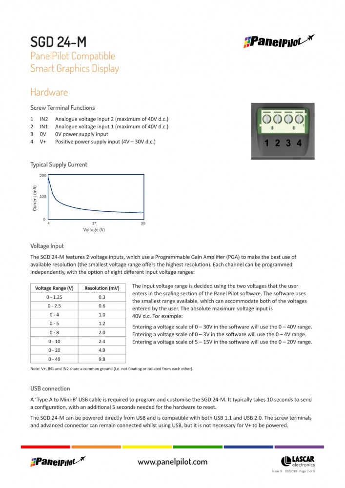 SGD 24-M technical document page 2
