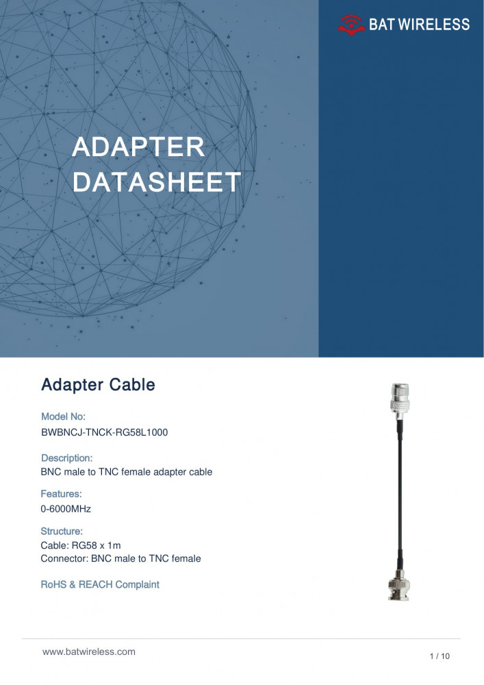 BWBNCJ-TNCK-RG58L1000 datasheet page 1