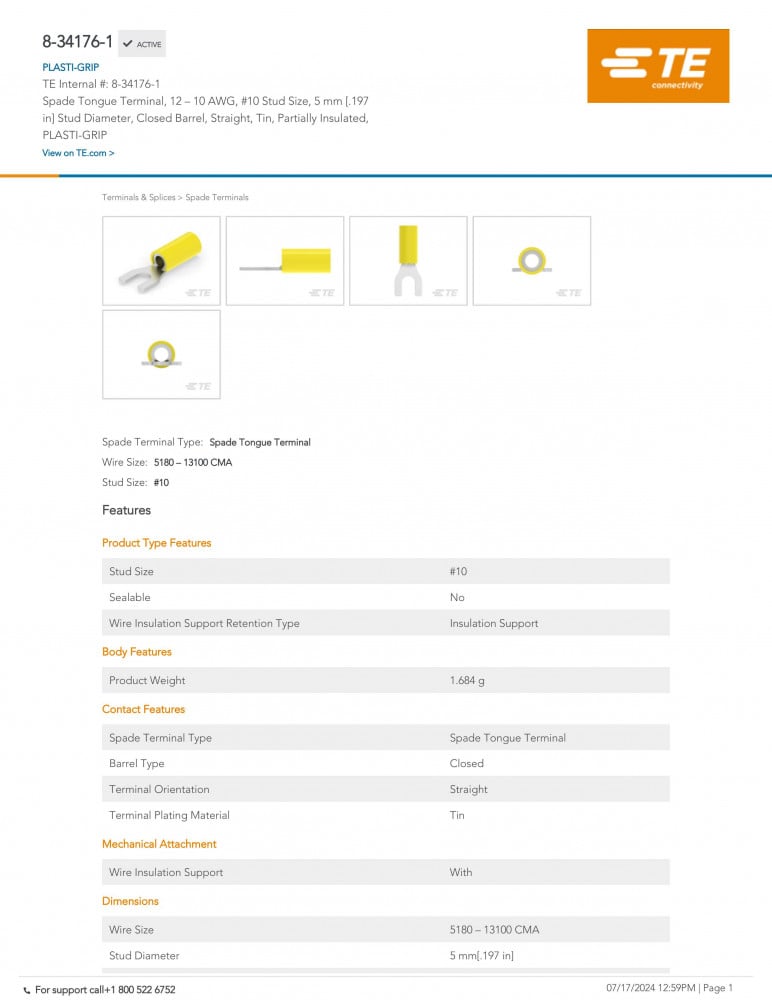 8-34176-1 technical document page 1
