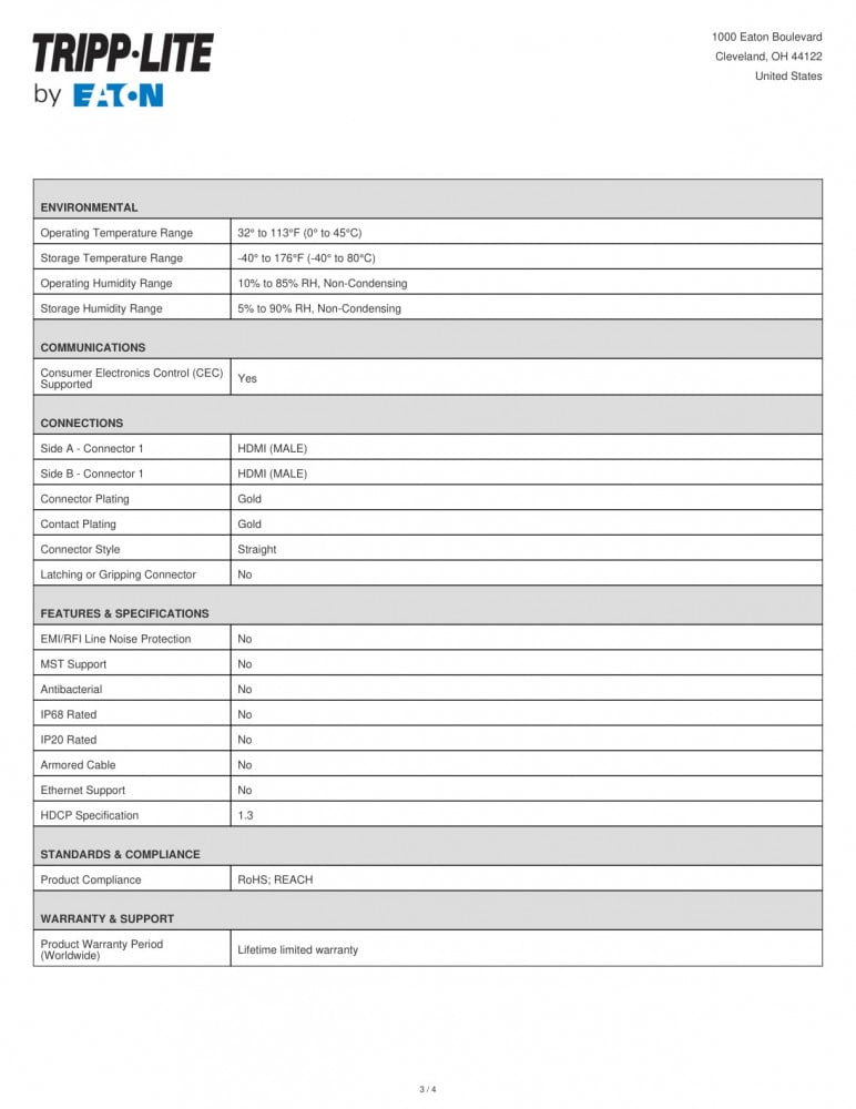 P568-003-WH technical document page 3