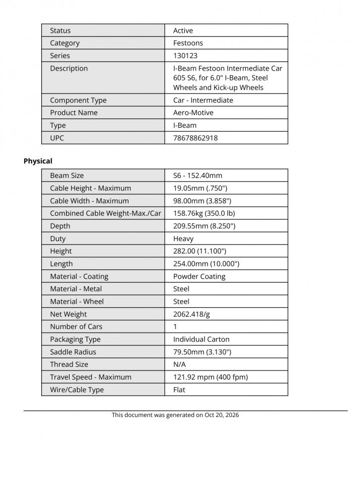 Technical document image 2 for MOLEX 1301230123