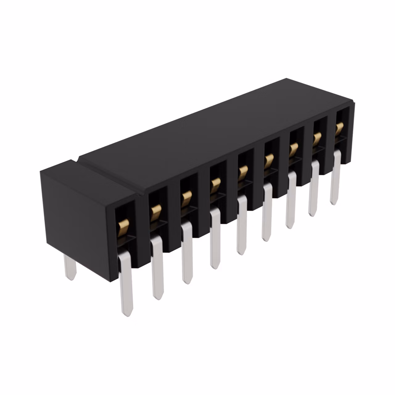 2.00mm Pitch Milli-Grid Receptacle, Side Entry, Through Hole, 0.76µm Gold (Au) Plating, 8 Circuits, Tube, Lead-Free