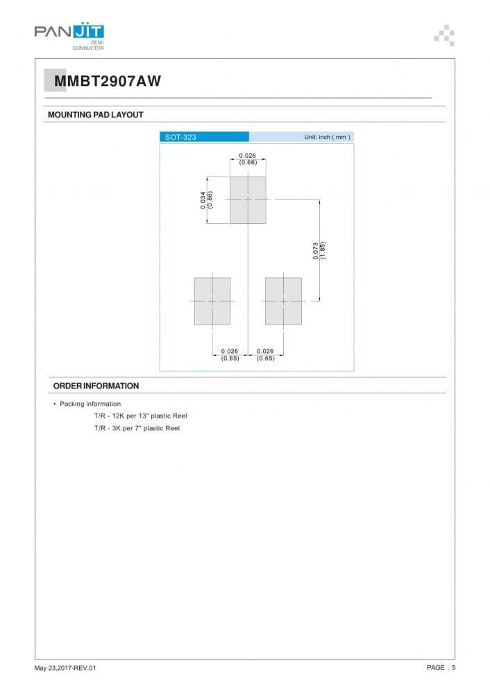MMBT2907AW datasheet page 5