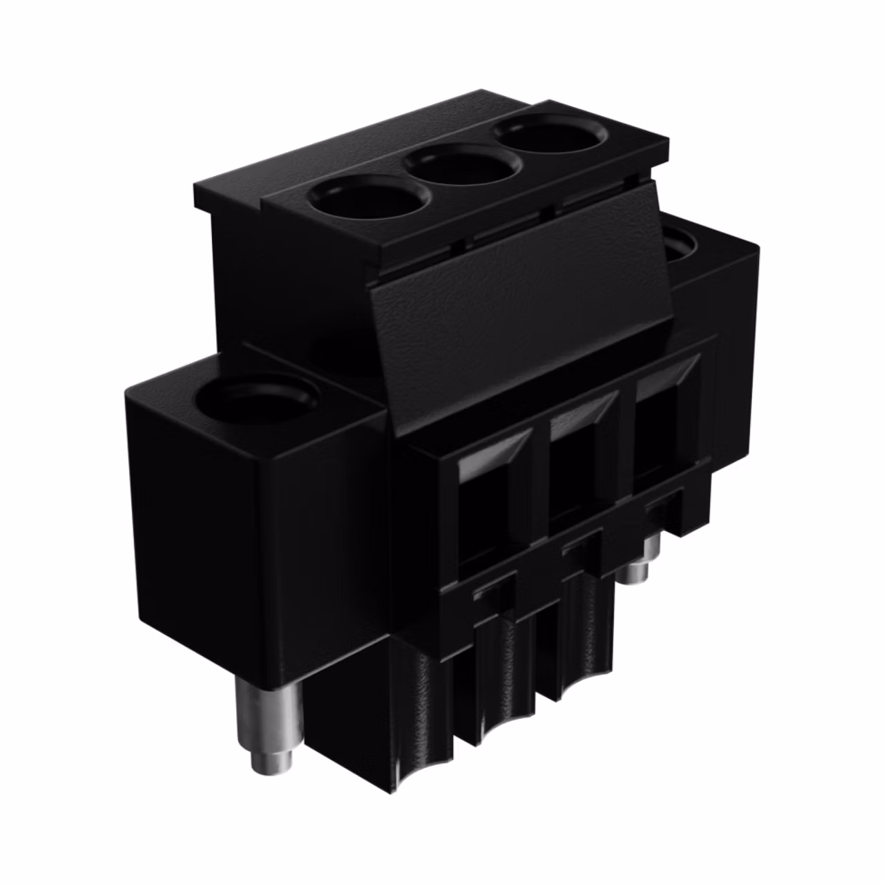 3.81mm Pitch Eurostyle Vertical Plug, with Retention Screws, Rear Wire Entry, 3 Circuits for sale