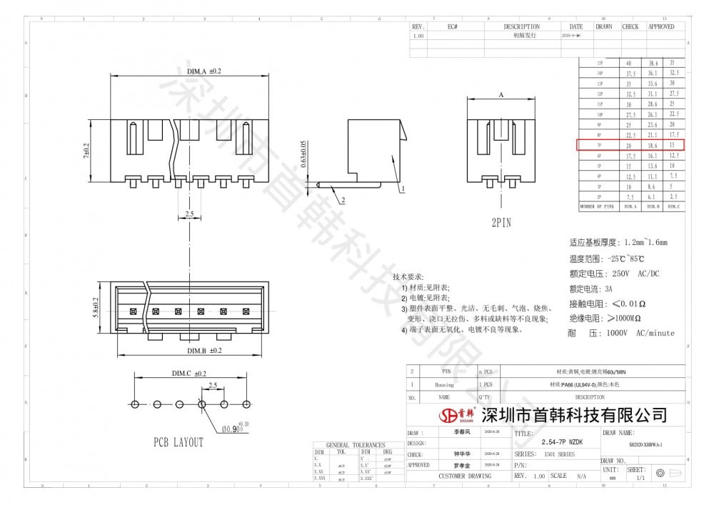 2.54-7P WZDK document page 1