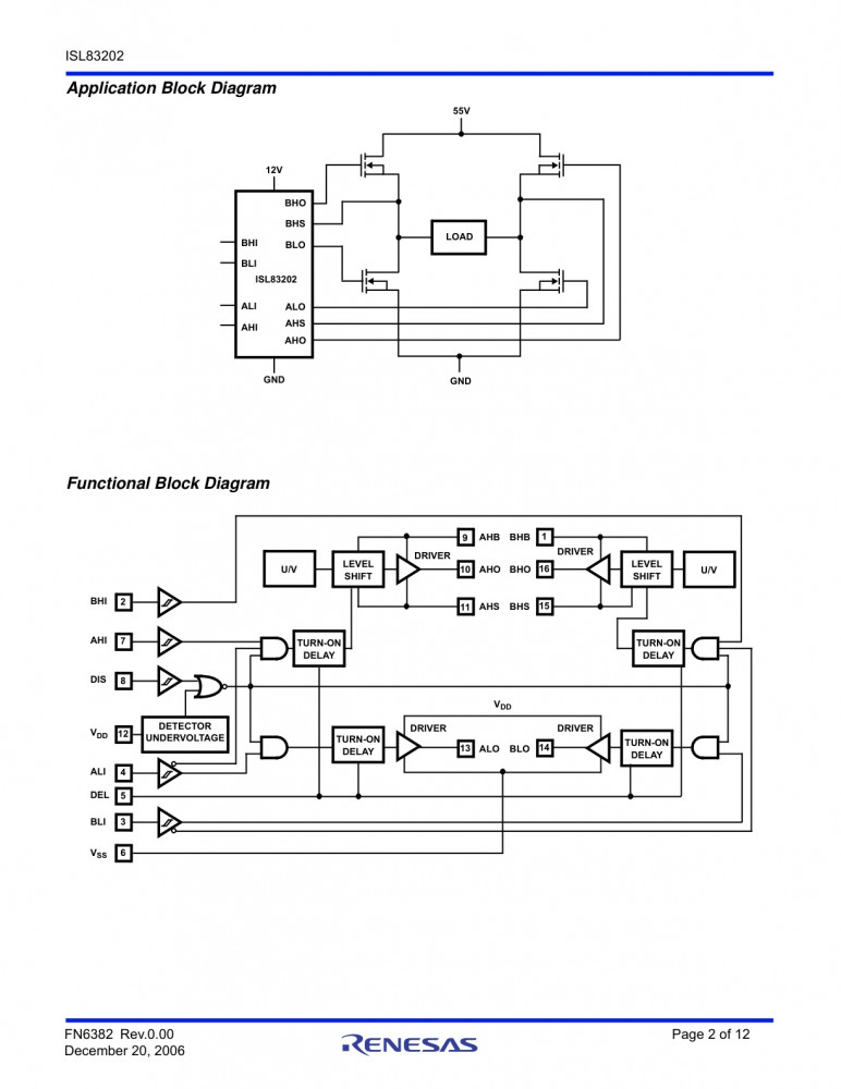 ISL83202 datasheet page 2