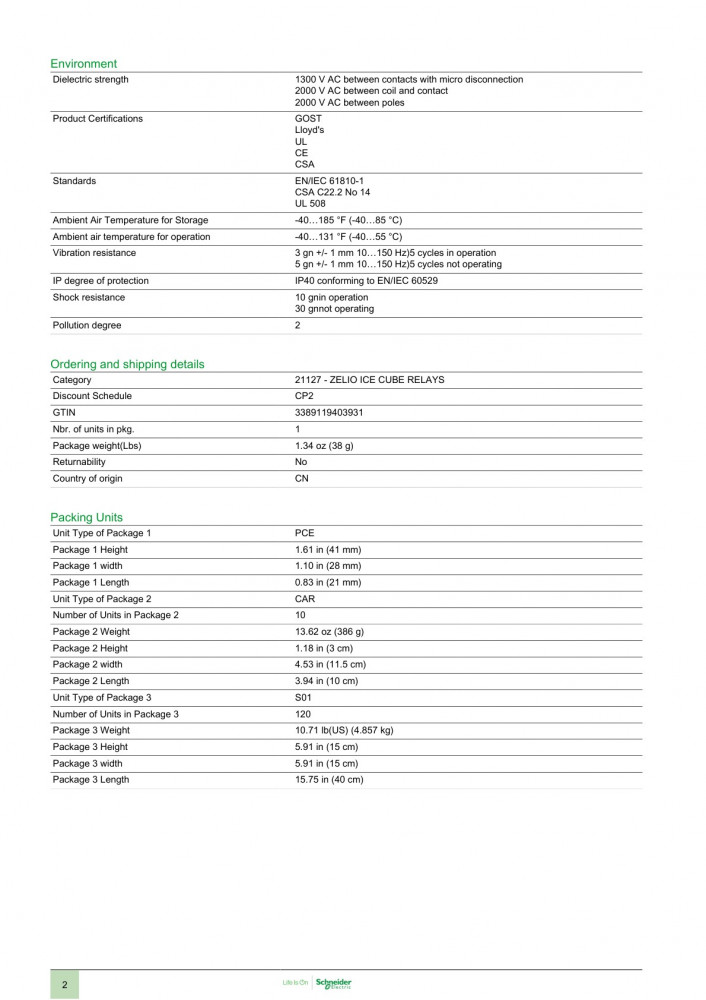 RXM4GB1F7 technical document page 2