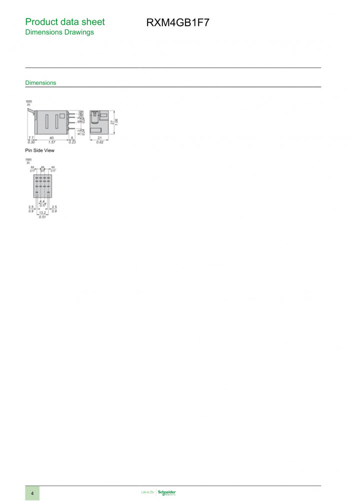 RXM4GB1F7 technical document page 4