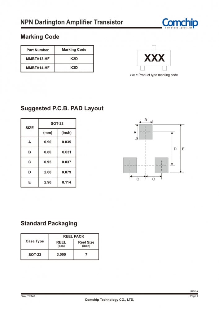 MMBTA13-HF datasheet page 4