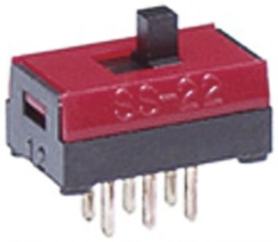 E-Switch 500SDP3S1M6QEA Slide Switch