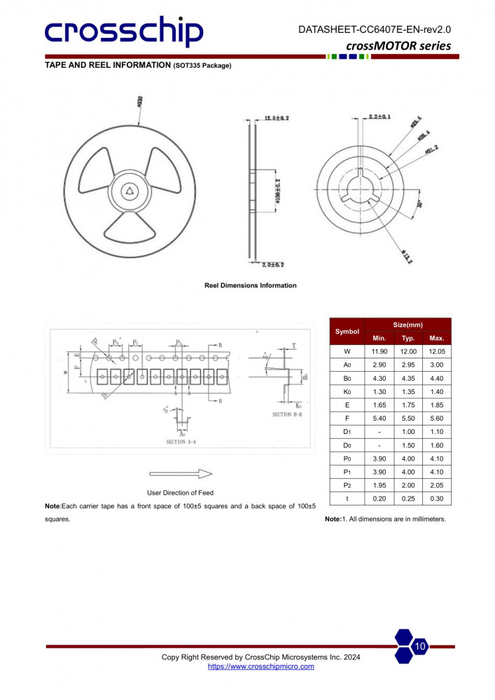 CC6407E datasheet page 10