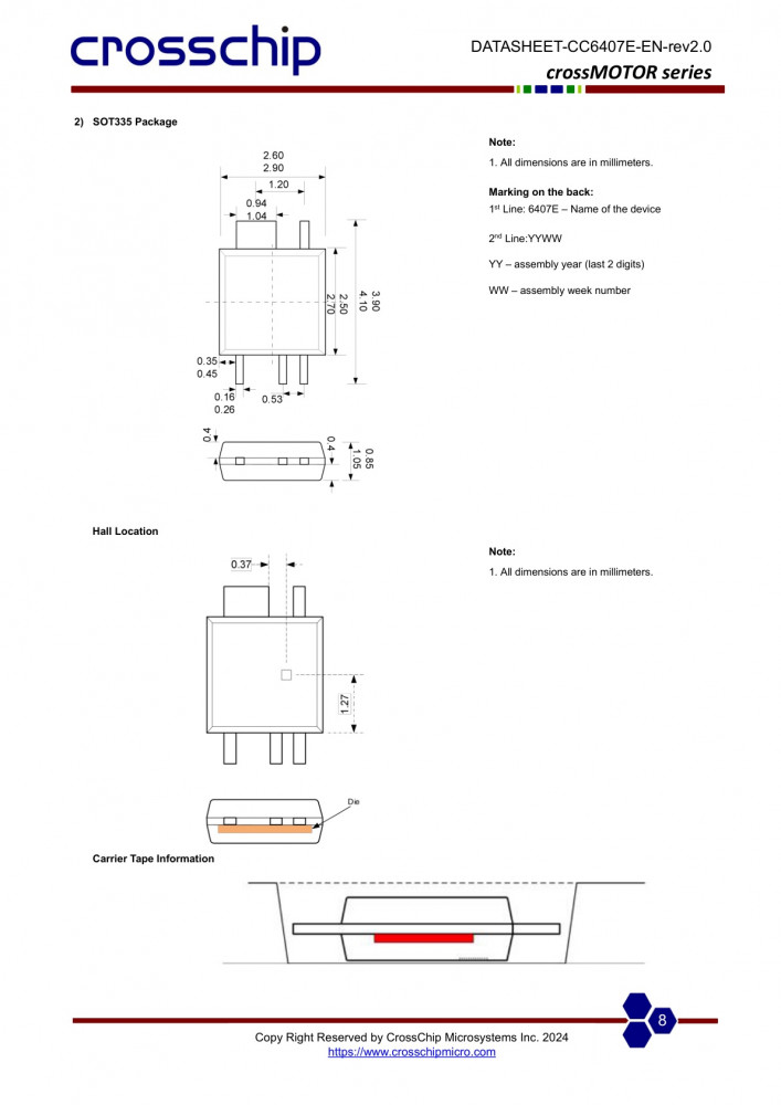 CC6407E datasheet page 8
