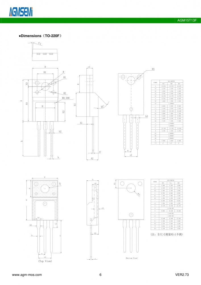 AGM15T13F datasheet page 6