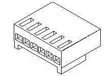 2.50mm Pitch KK Wire-to-Board Housing, Female, Friction Lock, for 2759/5159 Crimp Terminals, 8 Circuits for sale