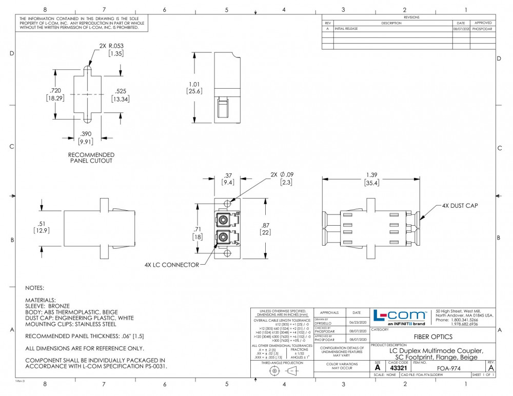 FOA-974 technical document preview