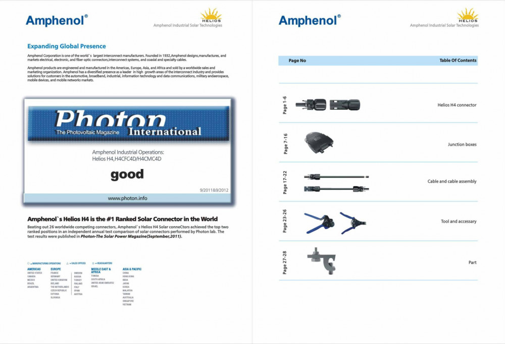 Amphenol H4 document page 2