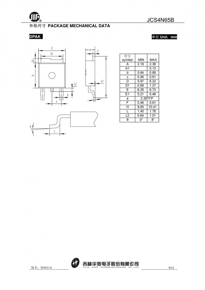 JCS4N65FB datasheet page 9