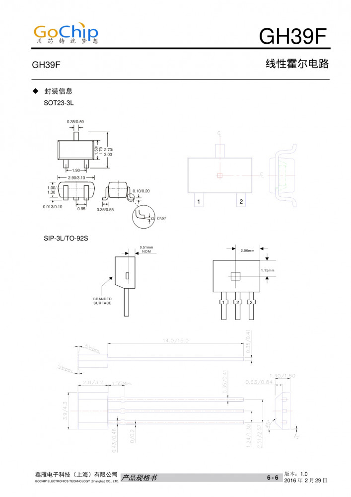 GH39F datasheet page 6