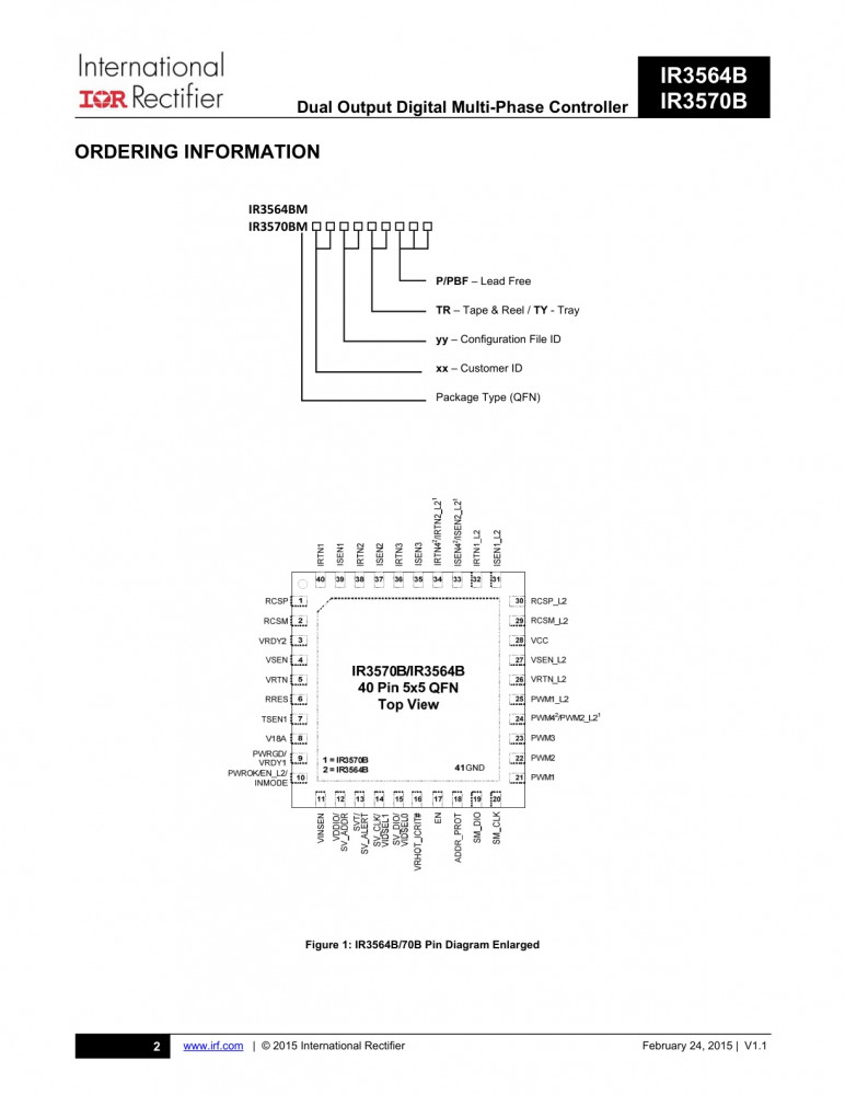 IR3570B technical document page 2