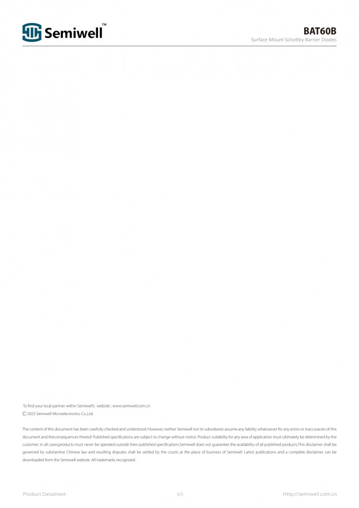 BAT60B datasheet page 5