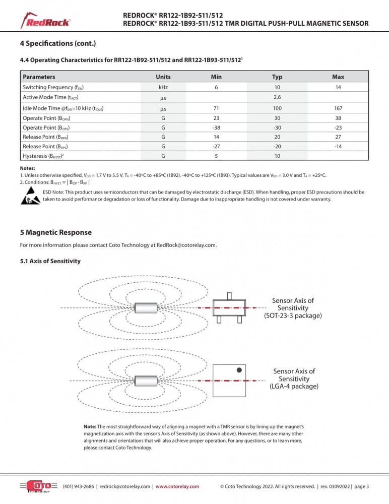 RR122 datasheet page 3