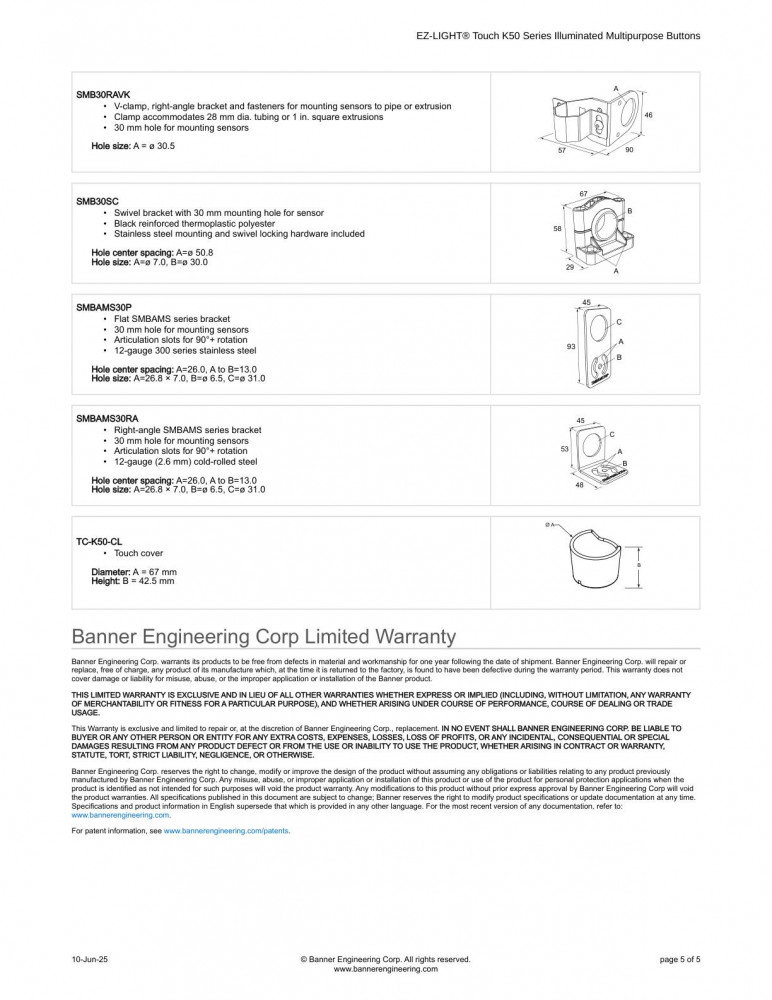 K50APTGRYF2Q technical document page 5