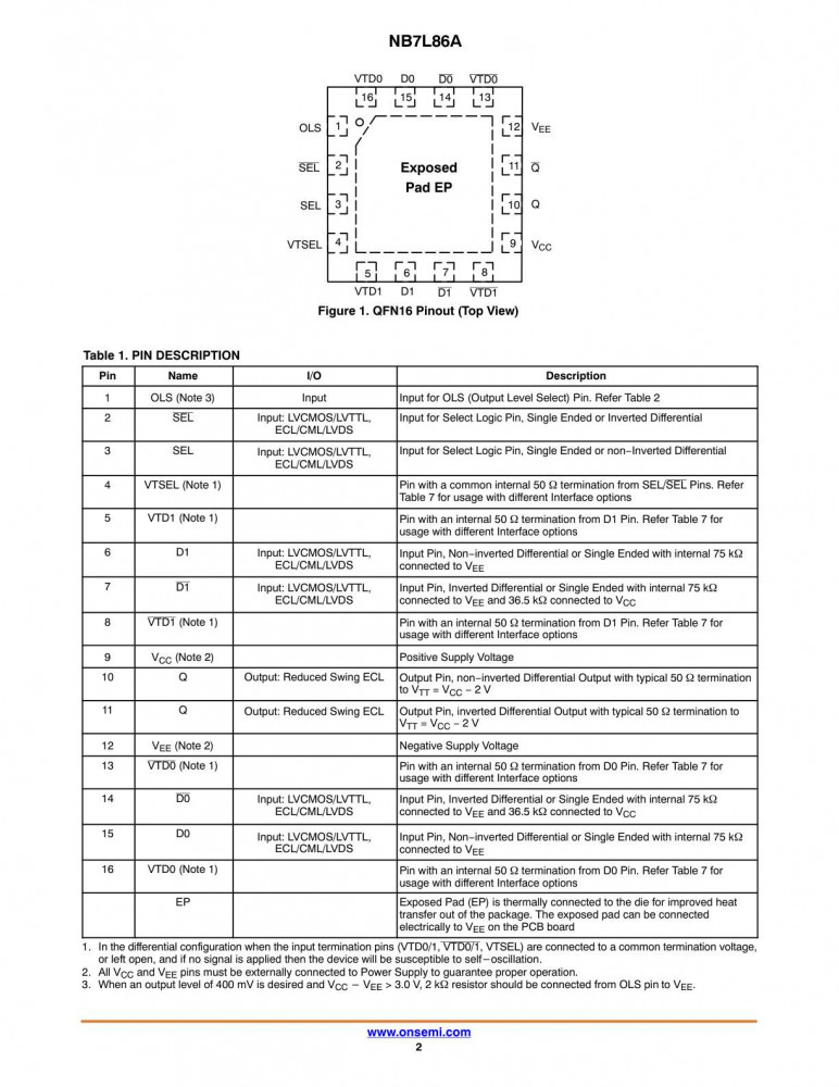 NB7L86A technical document page 2