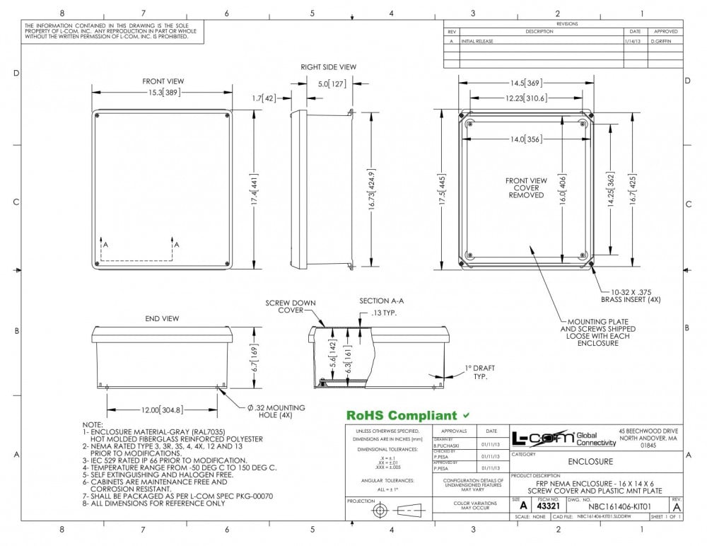 NBC161406-KIT01 technical document page