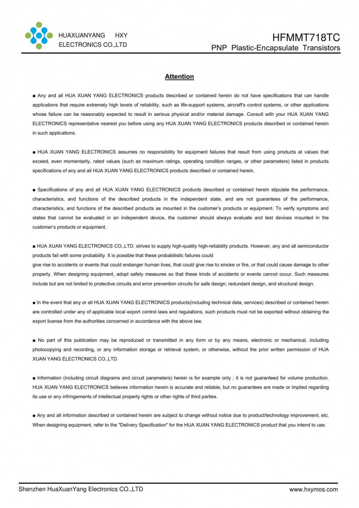 HFMMT718TC datasheet page 5