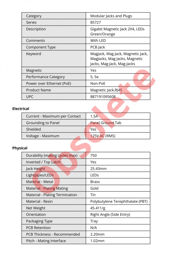 MOLEX 857271006 technical document page 2