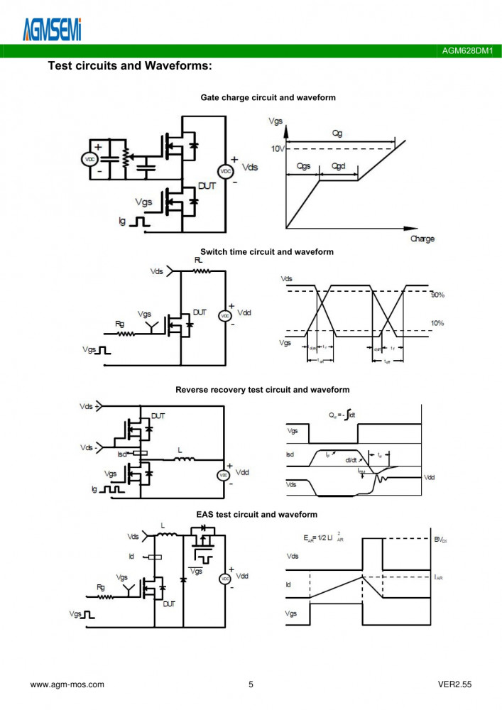 AGM628DM1 datasheet page 5
