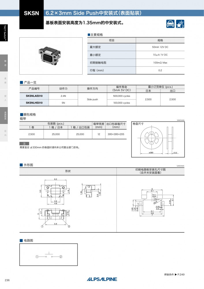 SKSNLHE010 technical document page 1