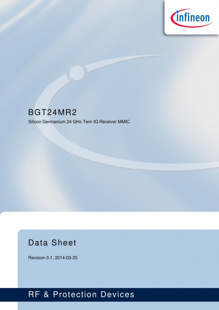 BGT24MR2 datasheet page 1