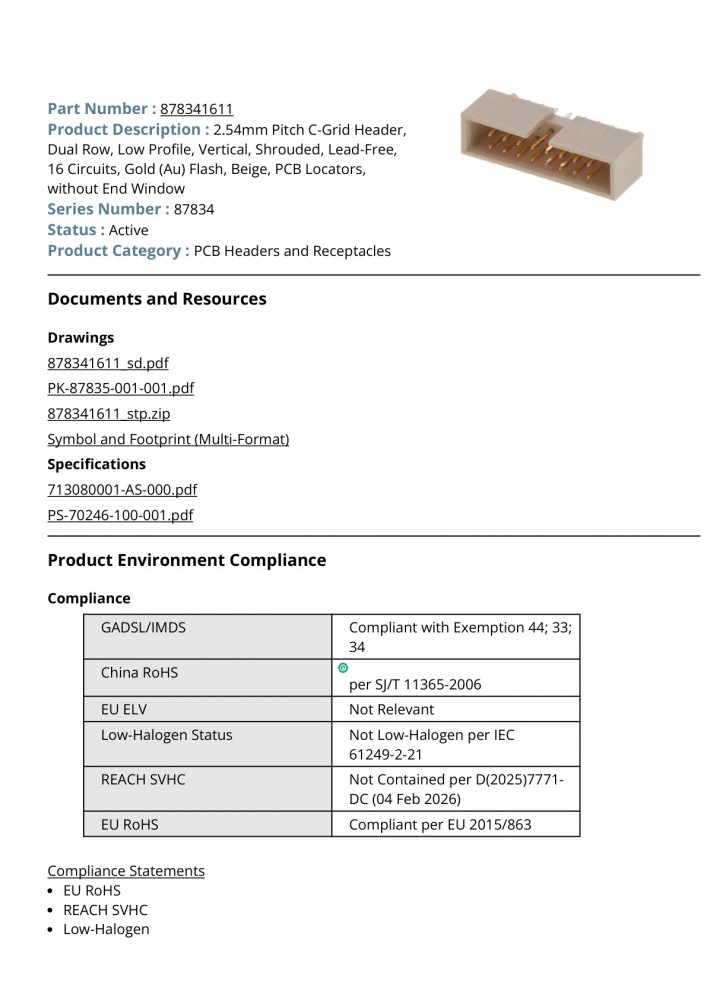 878341611 technical document page 1