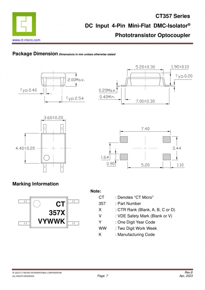 CT357 datasheet page 7