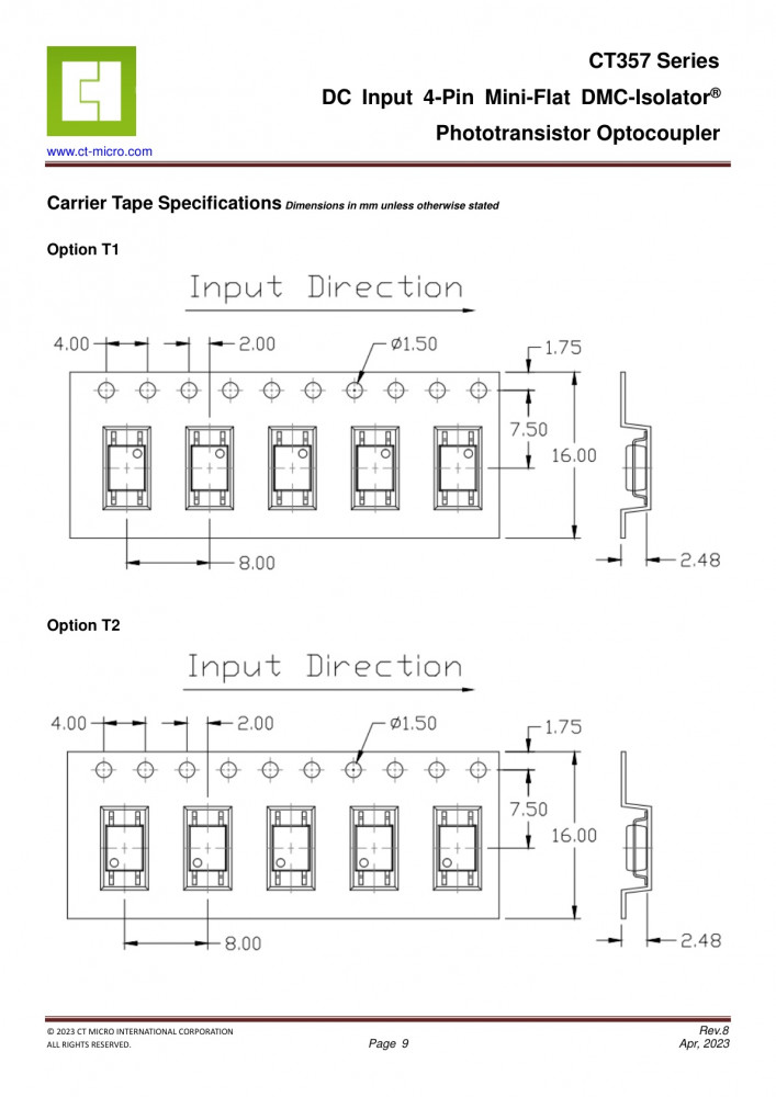 CT357 datasheet page 9