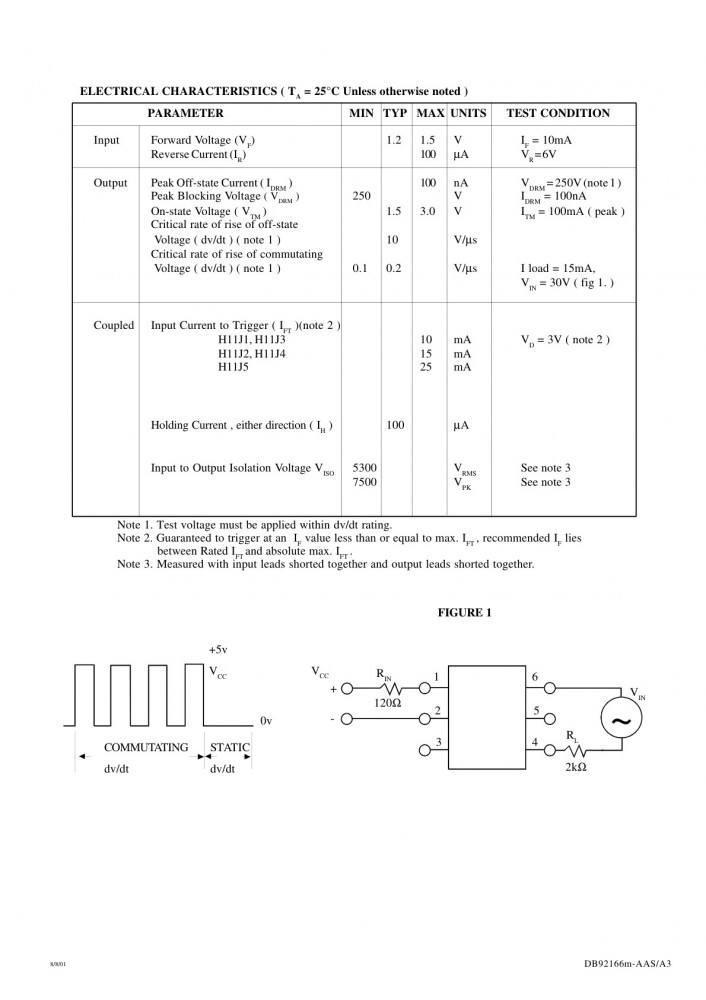 H11J2 datasheet page 2 preview