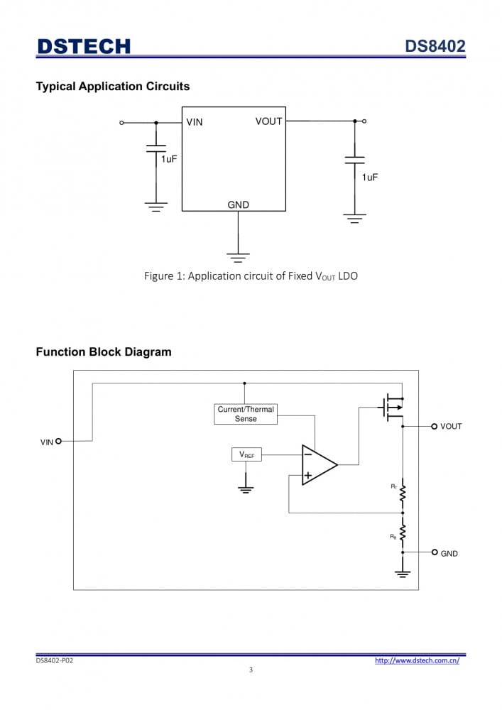 DS8402 datasheet page 3