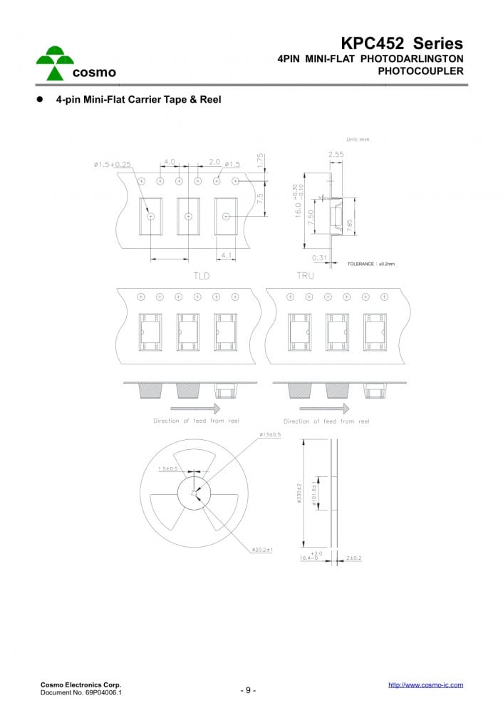 KPC4520ETLD datasheet page 9