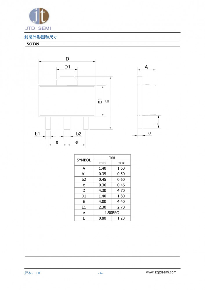 JTD7533H datasheet page 6