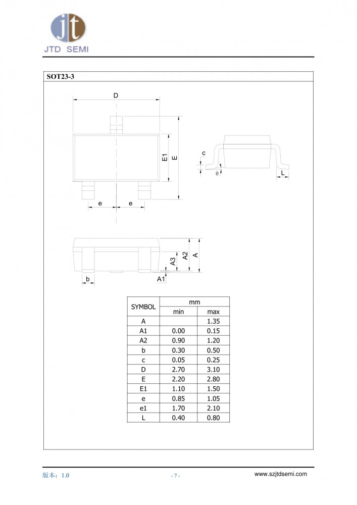 JTD7533H datasheet page 7