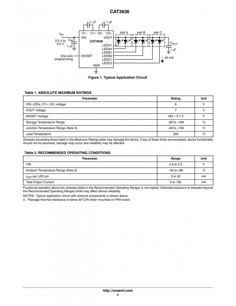 CAT3636 document page 2