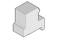 Installation Press-In Tool for Impact 85 Ohm Vertical Backplane Assembly  (5-Pair by 8 Column Assemblies)